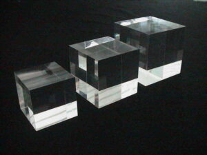 Solid Acrylic Cubes - Plasticmart